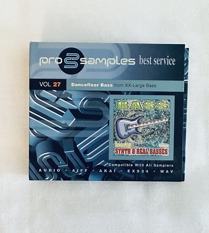 Prosamples Best Service Sample CD Rom - Dancefloor Bass | Reverb