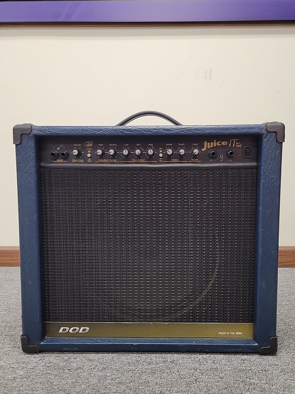 DOD JUICE IT Guitar Amp mid-90s - Blue | Reverb