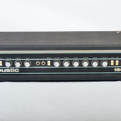 Acoustic 150 Head Early 1970's - Black Tolex | Reverb