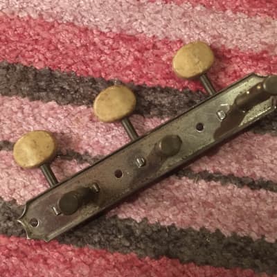 1950's Kluson Deluxe Single Line Treble Side Tuners Tuning | Reverb