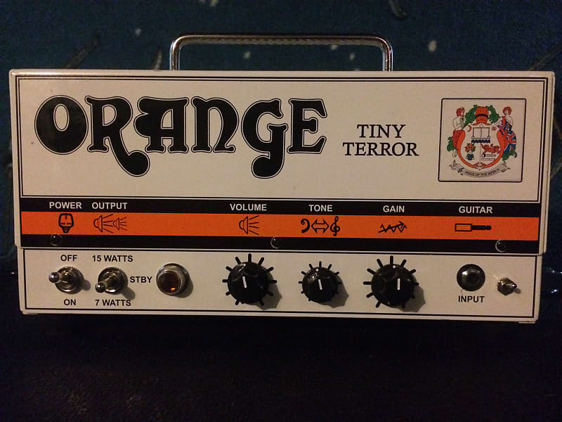 Orange Tiny Terror with British Glory Mod | Reverb
