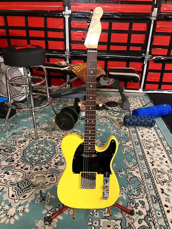 Warmoth Telecaster 2021 Yellow | Reverb