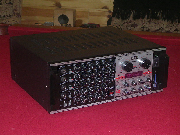 EMP Professional EBK47 1400W Karaoke Echo Power Mixing | Reverb