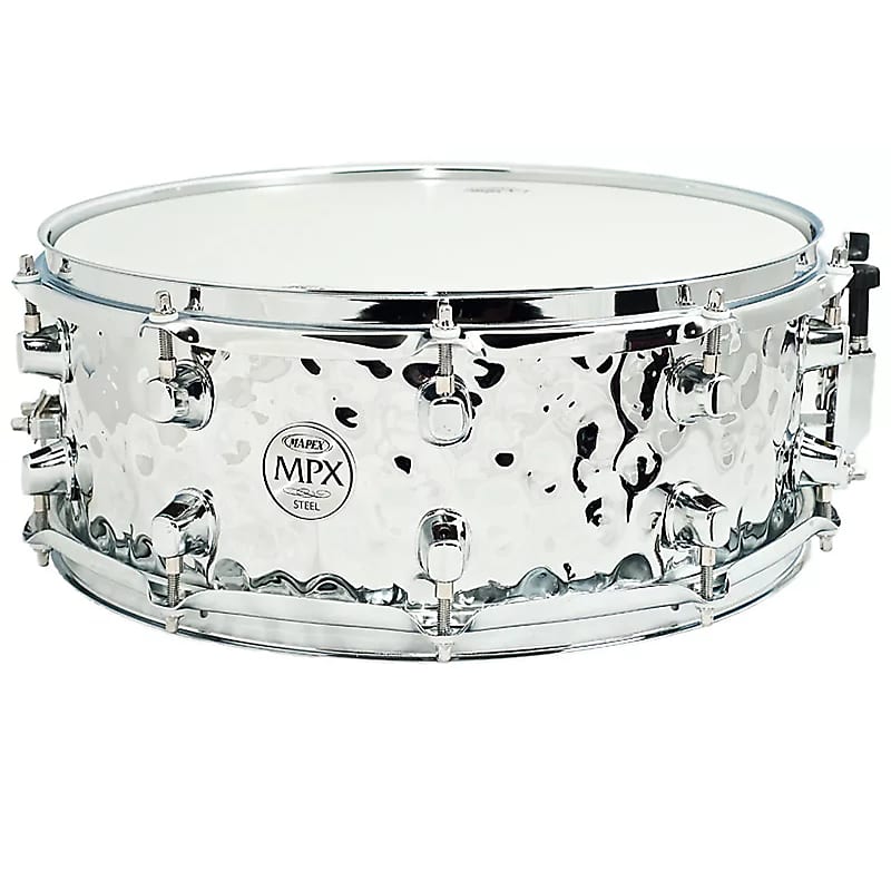 Mapex MPST2506H MPX Hammered Steel 12x5" Snare Drum | Reverb