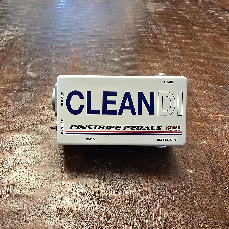 Pinstripe Pedals Clean DI Active Direct Box | Reverb