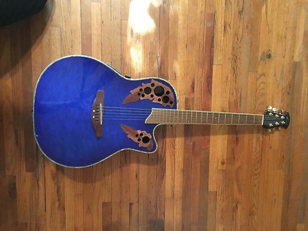 Ovation Celebrity Acoustic Guitar with OHSC - Needs work | Reverb