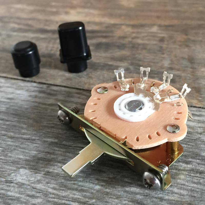 Oak Grigsby Telecaster 3 Way Switch with Selector Tip knob | Reverb