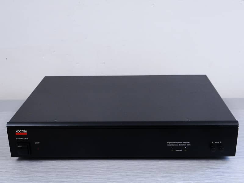 Adcom GFA-535 Stereo Power Amplifier | Reverb