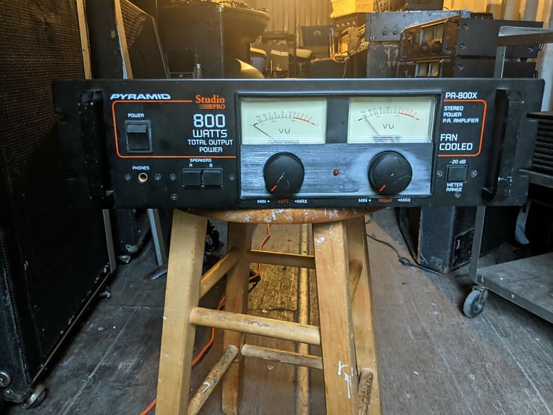 Pyramid Studio Pro Power Amp PA800X | Reverb