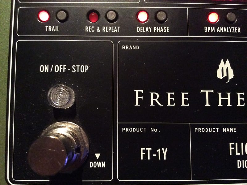 Feel The Tone FT-1Y Flight Delay w/ Tempo Analyzer - w/ power | Reverb