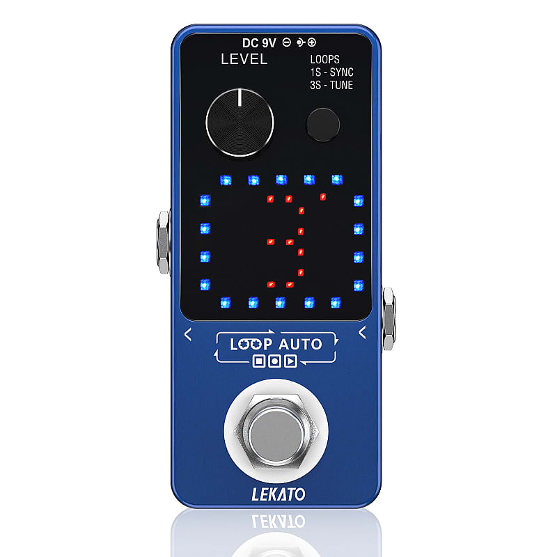 Brand New LEKATO Looper Guitar Effect Pedal 18 Mins 3 Slot | Reverb