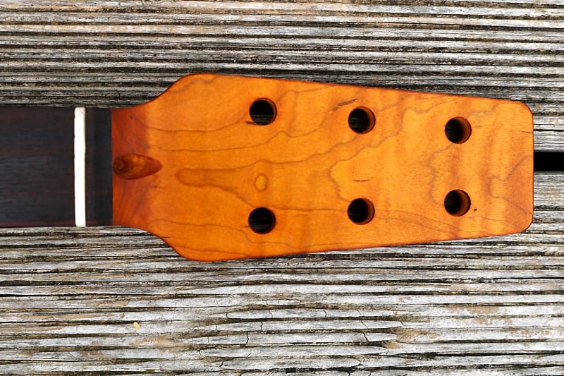 Telecaster snakehead neck, flamed roasted maple, 22 frets, | Reverb