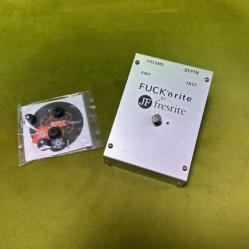 JFX FUCK'n rite Fuzz Pedal (Mosrite fuzzrite Clone) 2023 | Reverb