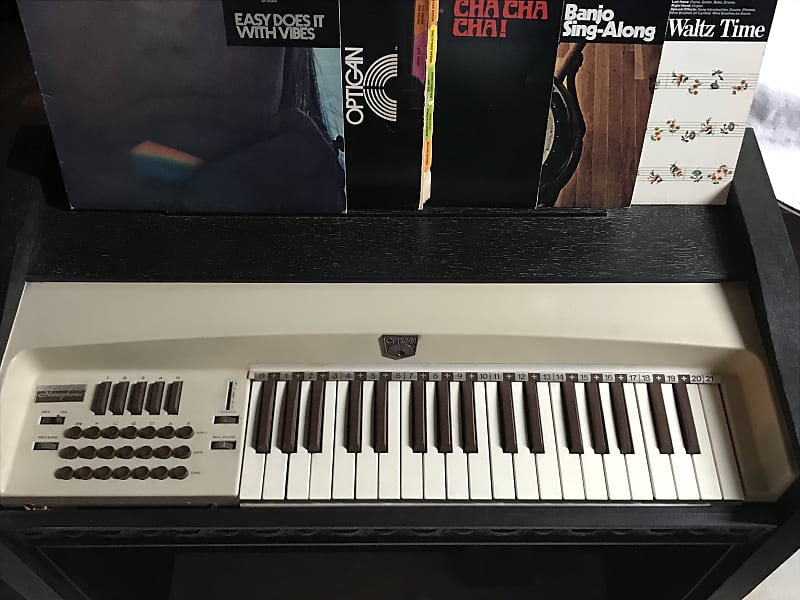 Mattel Optigan 35012 (disk library and bench) | Reverb