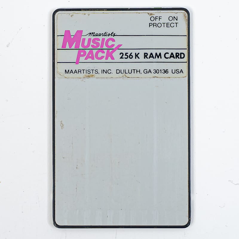 Music Pack 256K RAM Card for Roland D-50/D-550 - Expand Your | Reverb