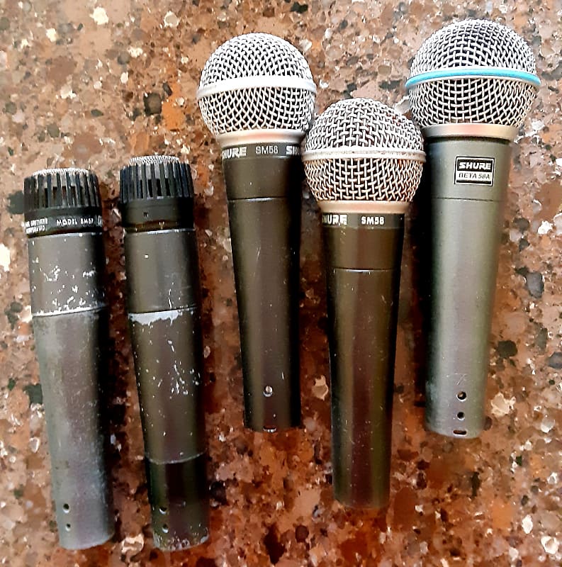 Shure Microphones Various Models | Reverb