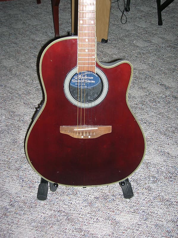 Ovation Applause about 1995 - Cherry | Reverb