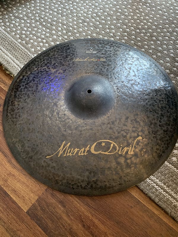 Murat Diril Artistic Black Sea Ride Cymbal 21" - Handmade in | Reverb