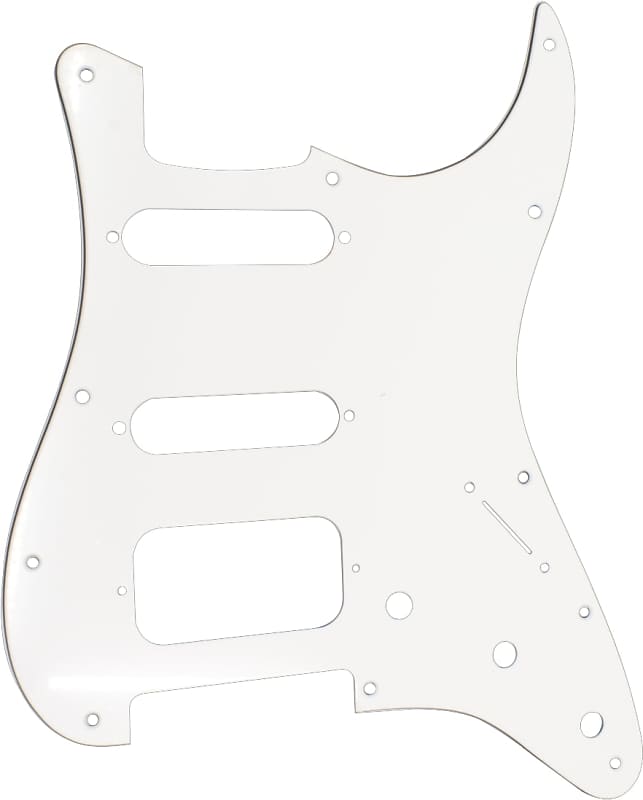 American Deluxe Stratocaster HSS Pickguard 11 hole 3 Ply | Reverb