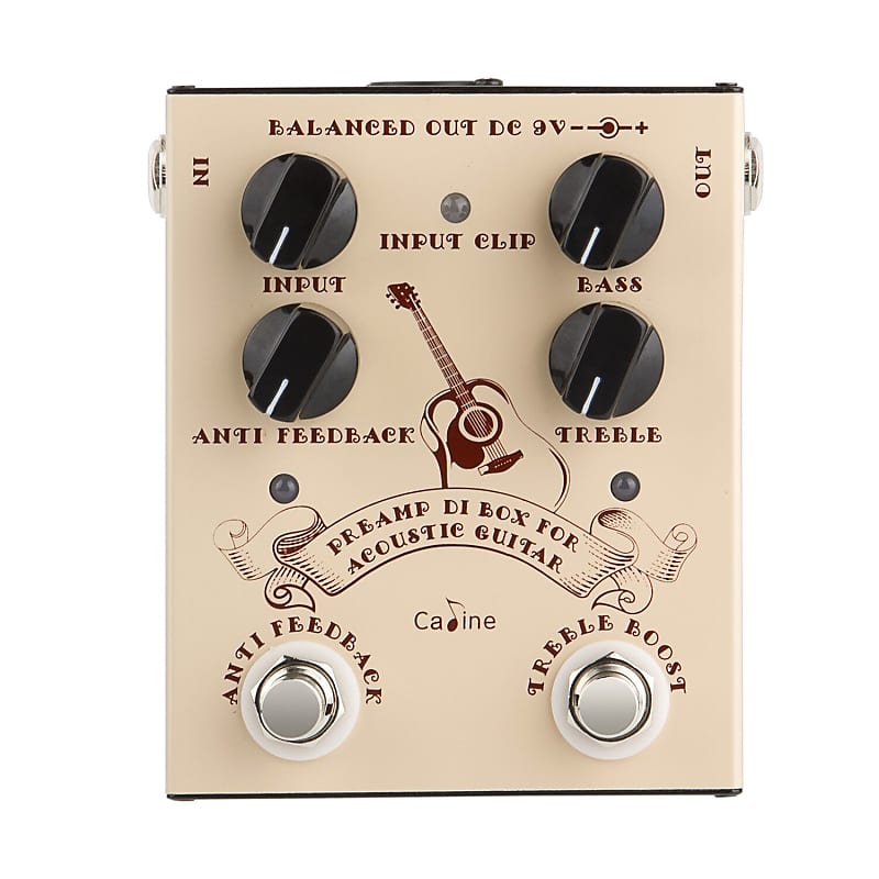 Caline Caline Preamp CP40 Acoustic DI Box - Cream | Reverb UK