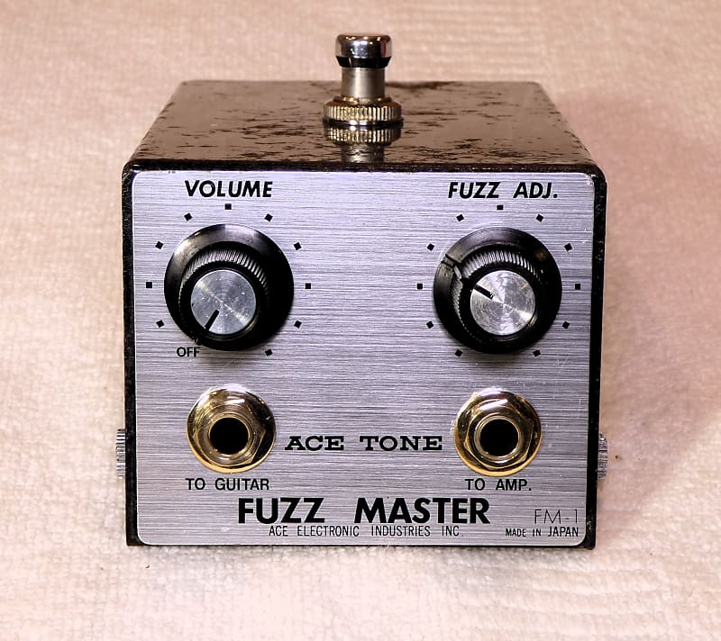 Serviced 1967 Ace Tone FM-1 Fuzz Master pedal (Pre-Roland | Reverb
