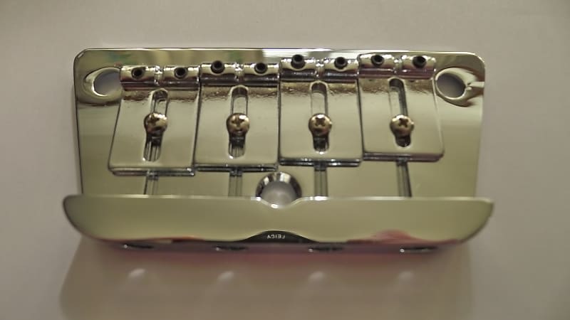 Danelectro bass bridge chrome | Reverb