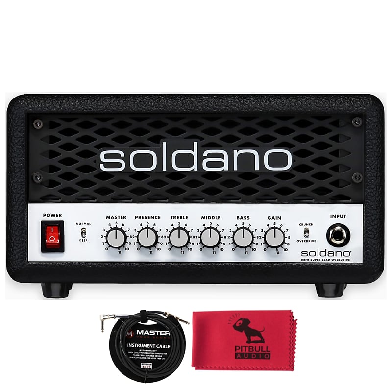 Soldano SLO Mini 30-Watt Compact Guitar Amp Head w/ Cable & | Reverb