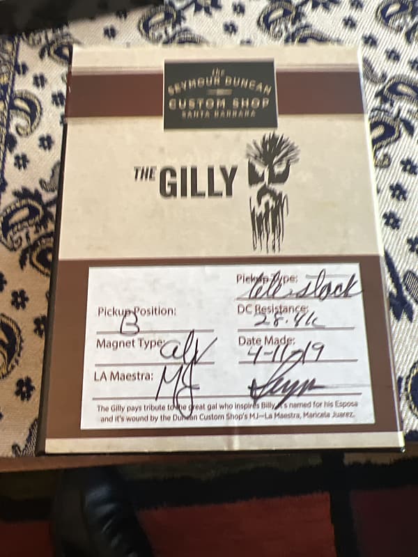 Seymour duncan The gilly telecaster bridge pickup billy | Reverb