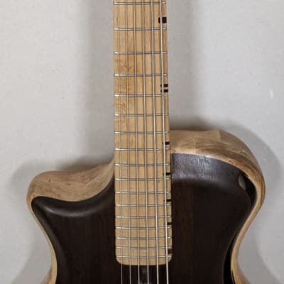 SomethingAwesome. Low30 Short Scale Acoustic Bass VI - Left | Reverb