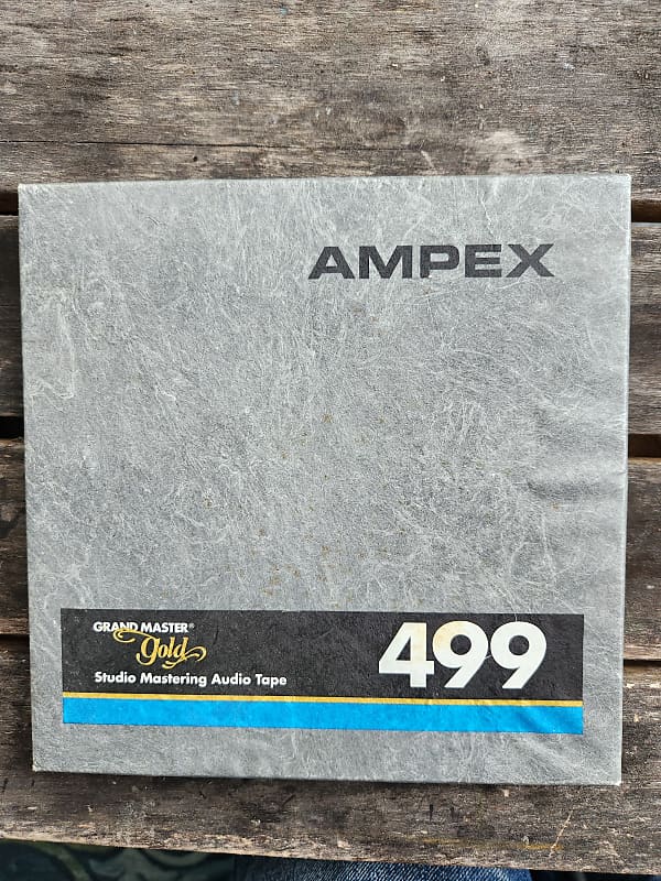 Ampex Grand Master Gold 499 tape 1/4'' 1990s | Reverb