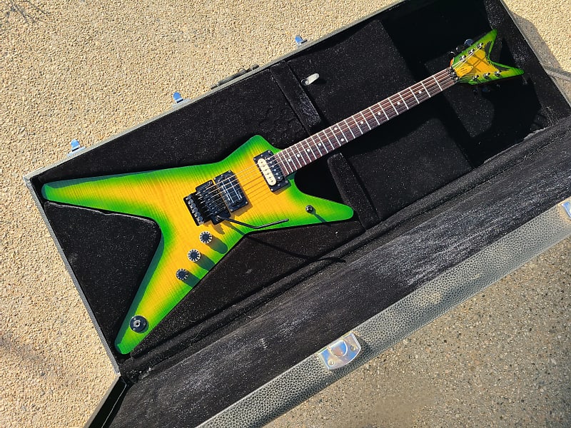 2006 Dean Dimebag Darrell Dime Slime ML 1 of 50 - Limited | Reverb