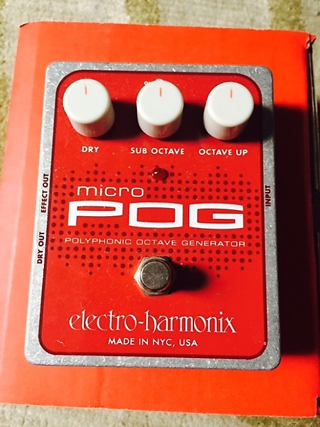 Electro-Harmonix Micro Pog - Free Shipping | Reverb