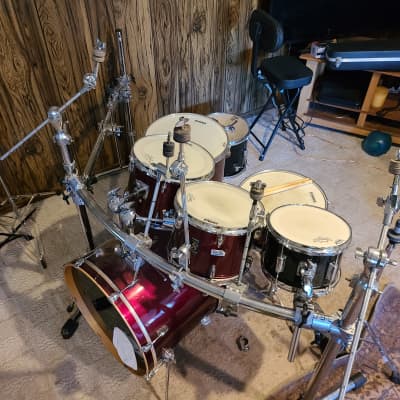 PDP Drum rack main and side Chrome | Reverb