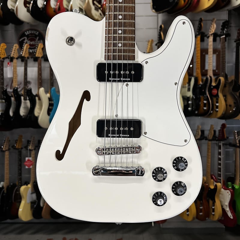 Fender Ja 90 Jim Adkins White | Reverb UK