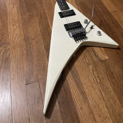 Kramer Striker 400ST 1985 White with Original Floyd Rose | Reverb