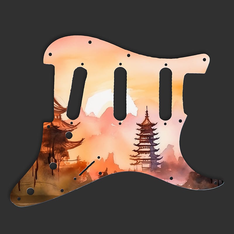 Unique Fender Stratocaster Pickguard SSS 11 holes 3ply | Reverb UK