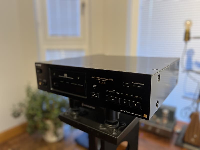 Sony CDP-X77ES 1989 Black | Reverb