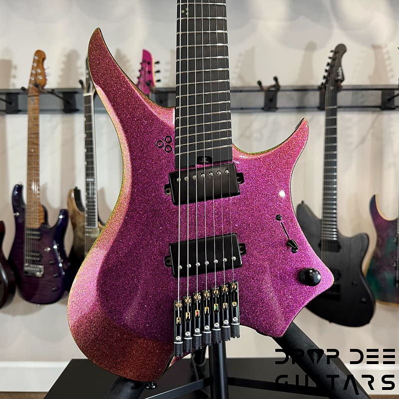 GOC E Class Ilumina Headless Multiscale 7-String Electric | Reverb
