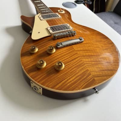 Gibson Les Paul R9 M2M 1959 Historic Reissue 2017 - Desert | Reverb