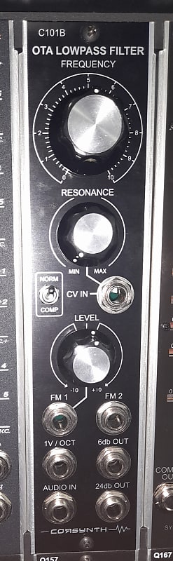 Corsynth OTA Lowpass Filter B (MU, Dotcom, Moog Unit, 5U) | Reverb