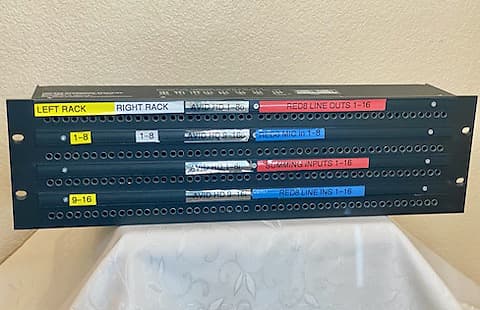 Audio Accessories Custom Patchbay 4x48 TT Front, db25 Rear | Reverb