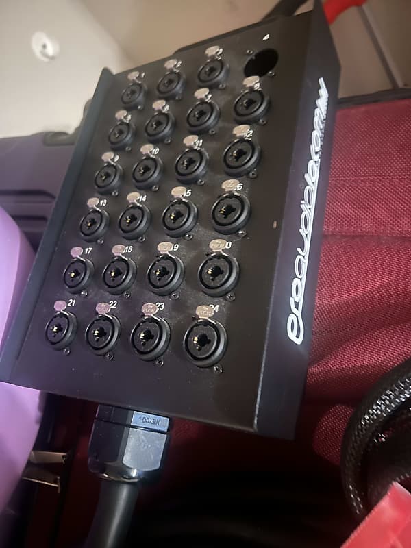 Mogami DB25 Stage Box 24 Channel /20 ft Snake Cable by | Reverb