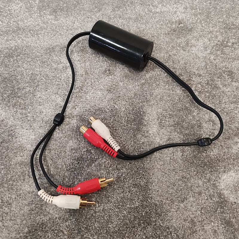 RCA Ground Loop Isolator Hum Eliminator Audio Cable - | Reverb UK