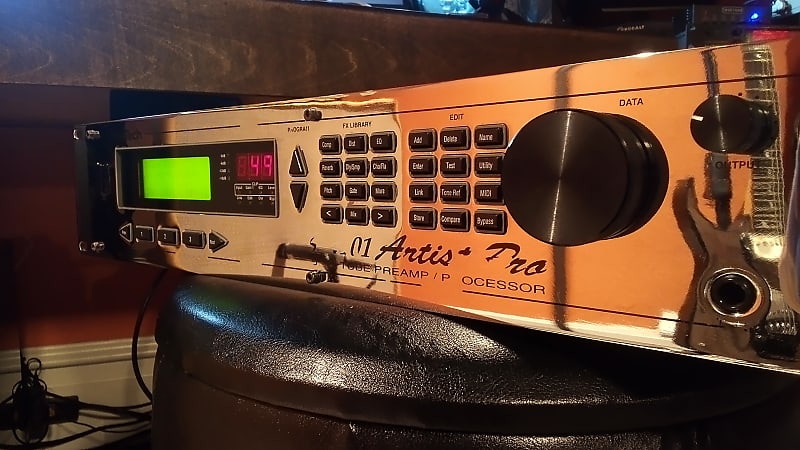 DigiTech 2101 Artist Pro Chrome 1996 - Chrome/black | Reverb