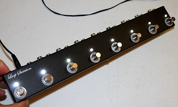 LOOP SWITCHERS 8 CHANNEL PEDAL SWITCHER TRUE BYPASS LOOP | Reverb