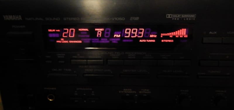 Yamaha RX-V1050 vintage stereo receiver | Reverb