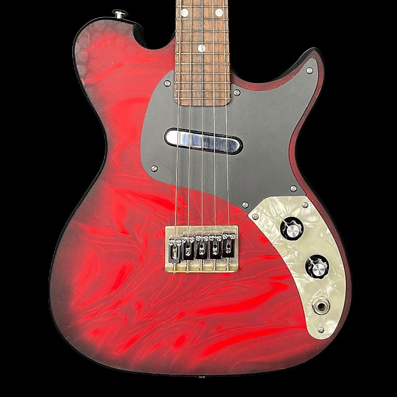 Blue Star Mandoblaster 5-string Mandolin in Red | Reverb UK