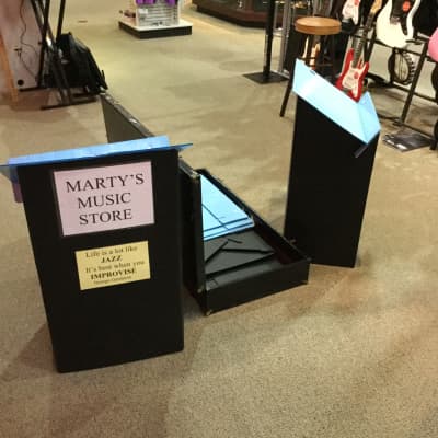 Em-Bee Ideas Poly Band Stands With Case | Reverb