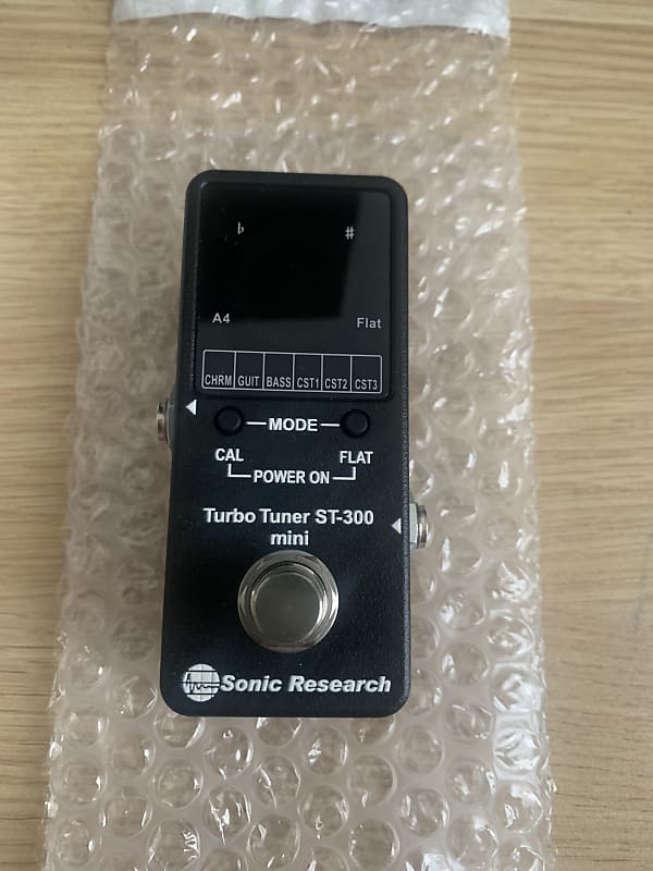 Sonic Research Turbo Tuner Mini Pedal Mint | Reverb