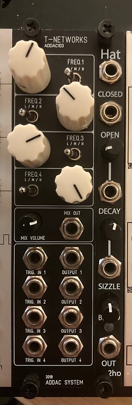 ADDAC ADDAC103-T NETWORK 2022 - BLACK | Reverb